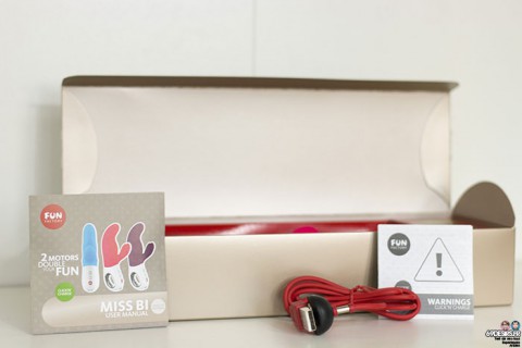 Test Fun Factory Miss Bi : Rabbit à double stimulation de la gamme G5