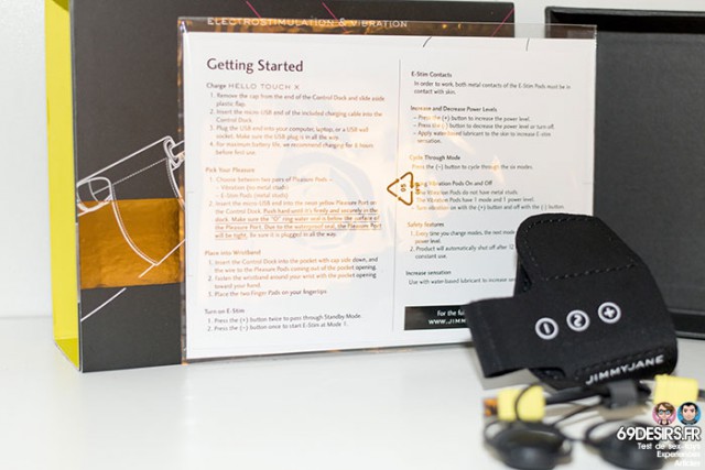 Test du Hello Touch X de JimmyJane : Gant à électro stimulation